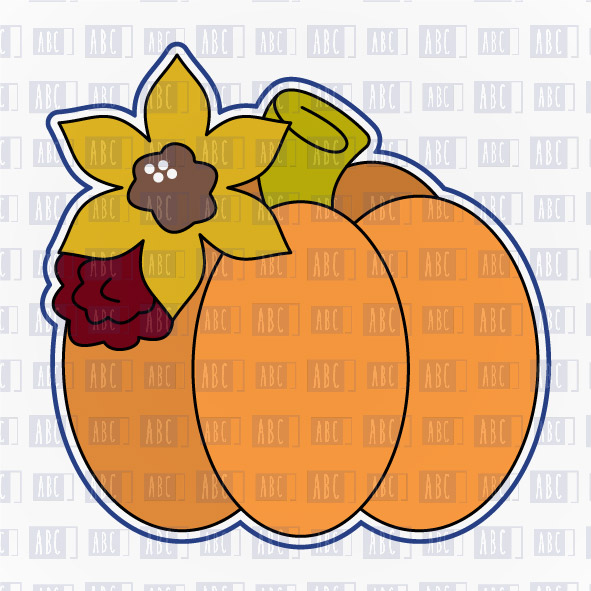 Calabaza 12 Floreado – ABCPrint3D